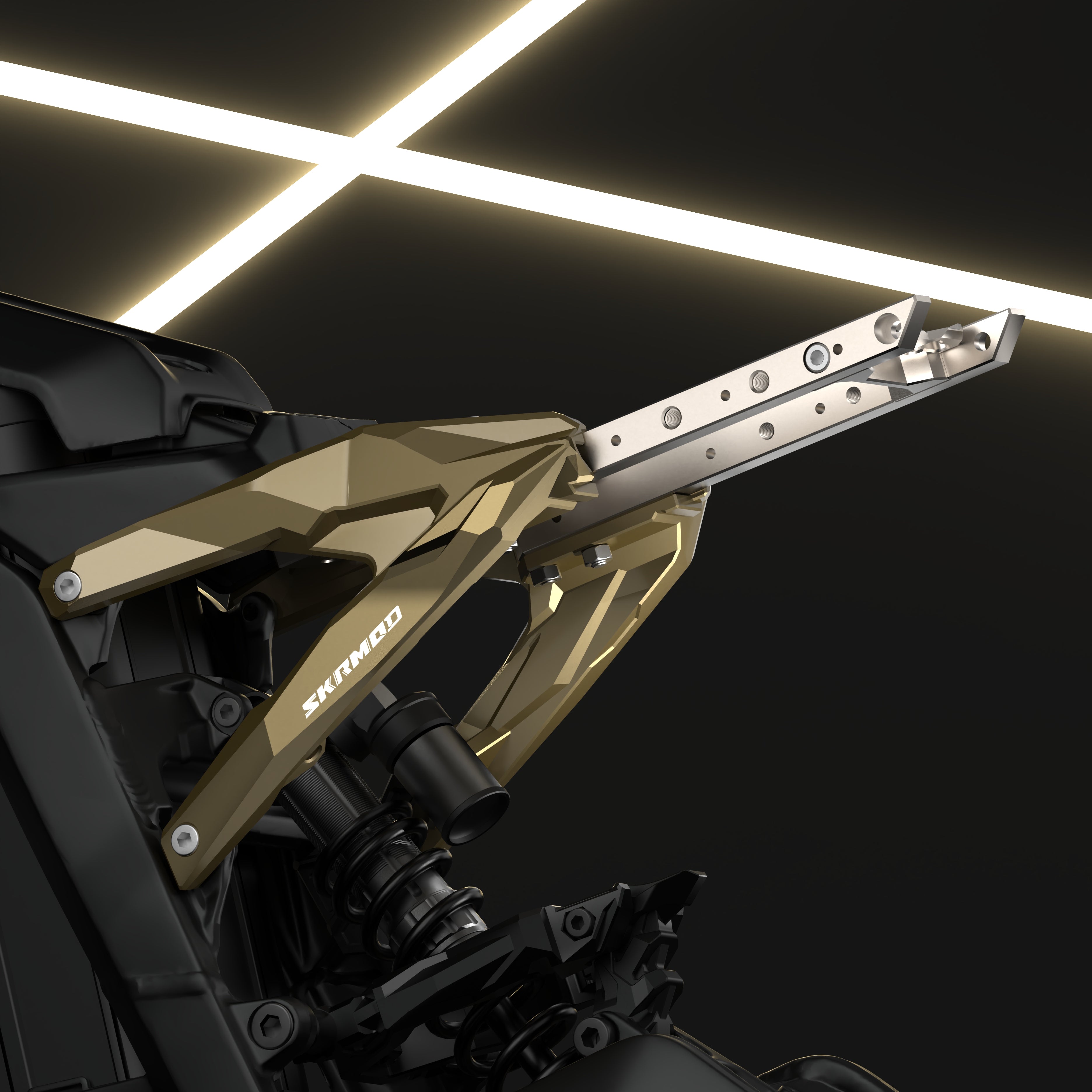 surron subframe lbx lightbee x coupon skrmod titanium bolts upgraded