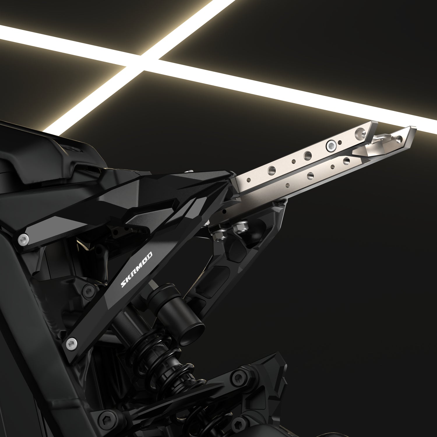 Skrmod Surron Subframe with Titanium Bars