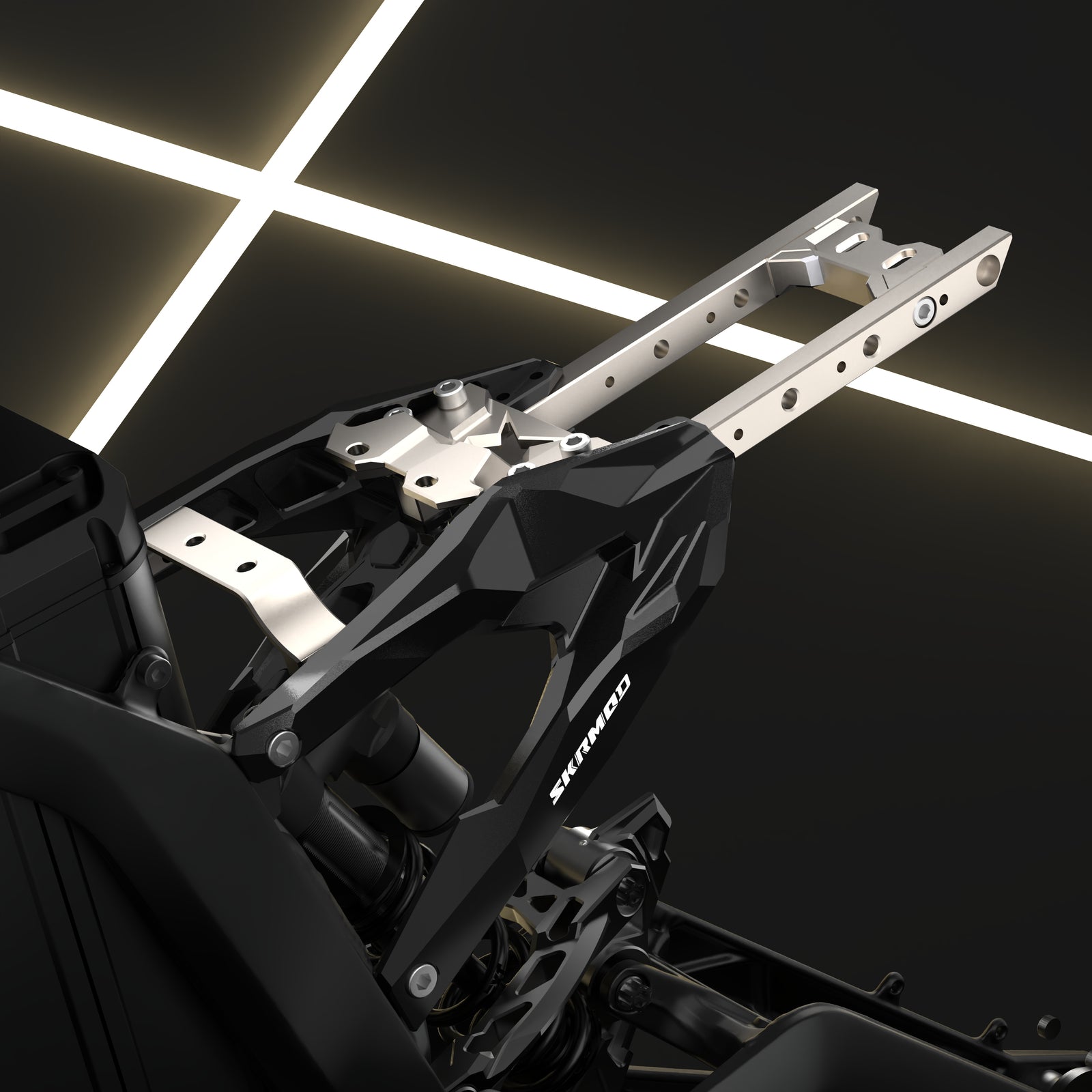 Skrmod Surron Subframe with Titanium Bars