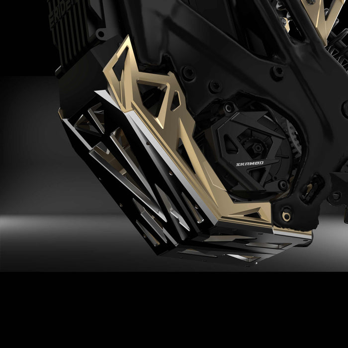 E Ride Pro CNC Bash Guard Skid Plate